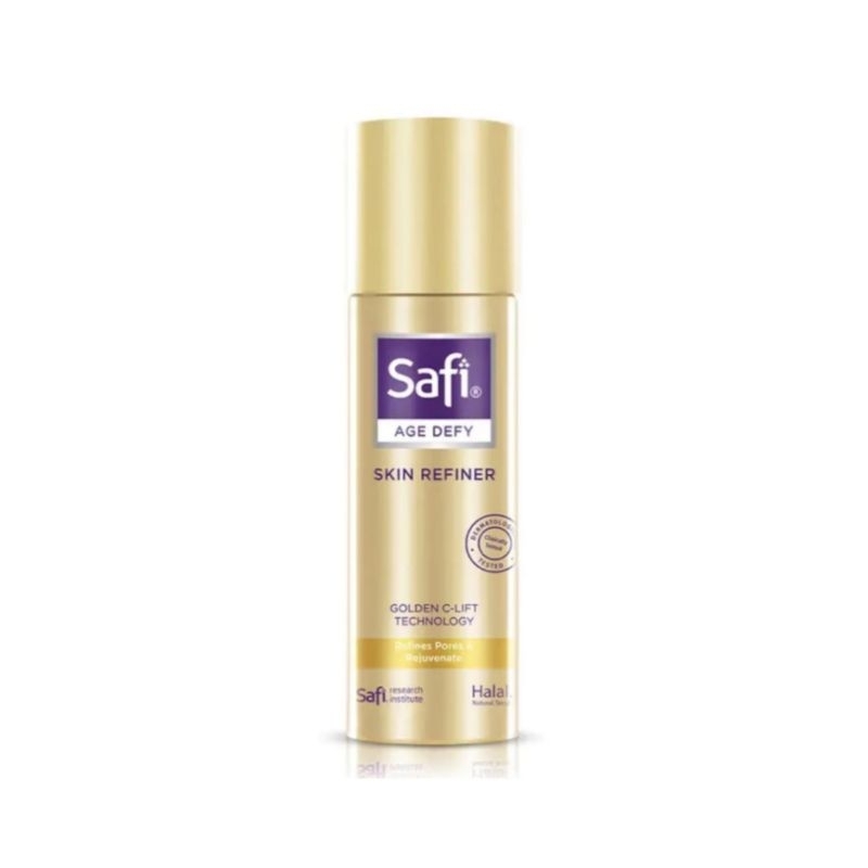Jual SAFI Age Defy Skin Refiner Golden C-Lift Technology 100ml | Shopee ...