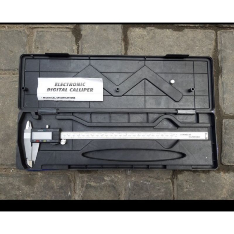 Jual Digital Caliper 12"inchi sigmat jangka sorong 300mm stainless | Shopee Indonesia