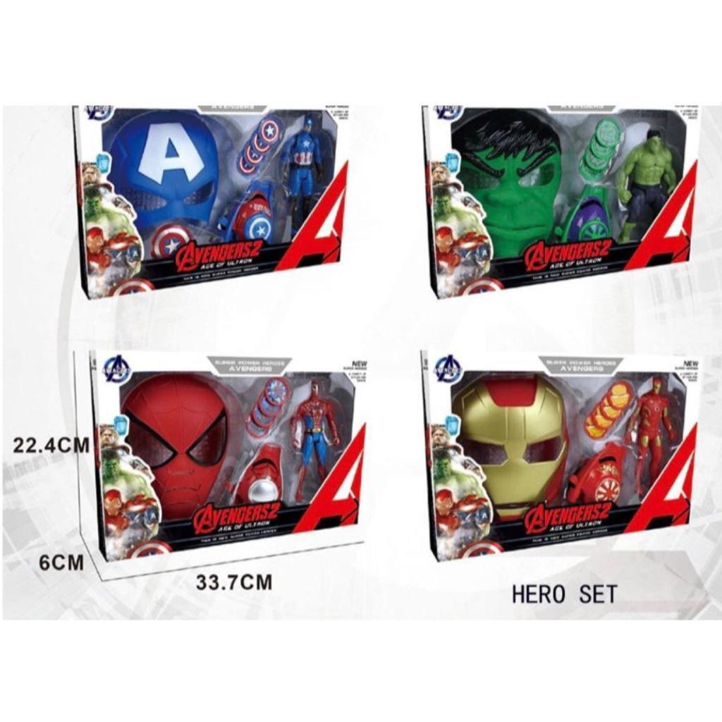 Jual Mainan Topeng Avengers / action figure superhero (09070311 ...