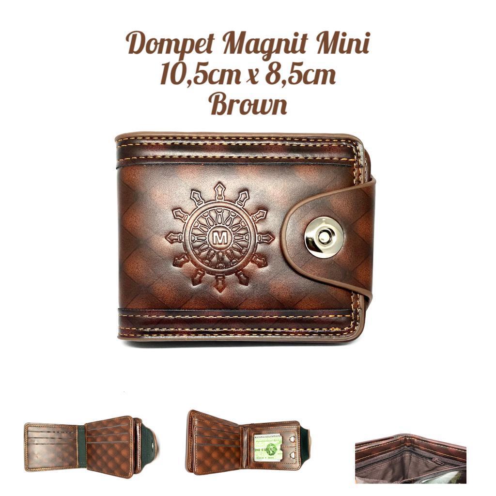 Jual Dompet Pria Dompet Magnit Ukuran Mini Bahan PU Murah | Shopee ...
