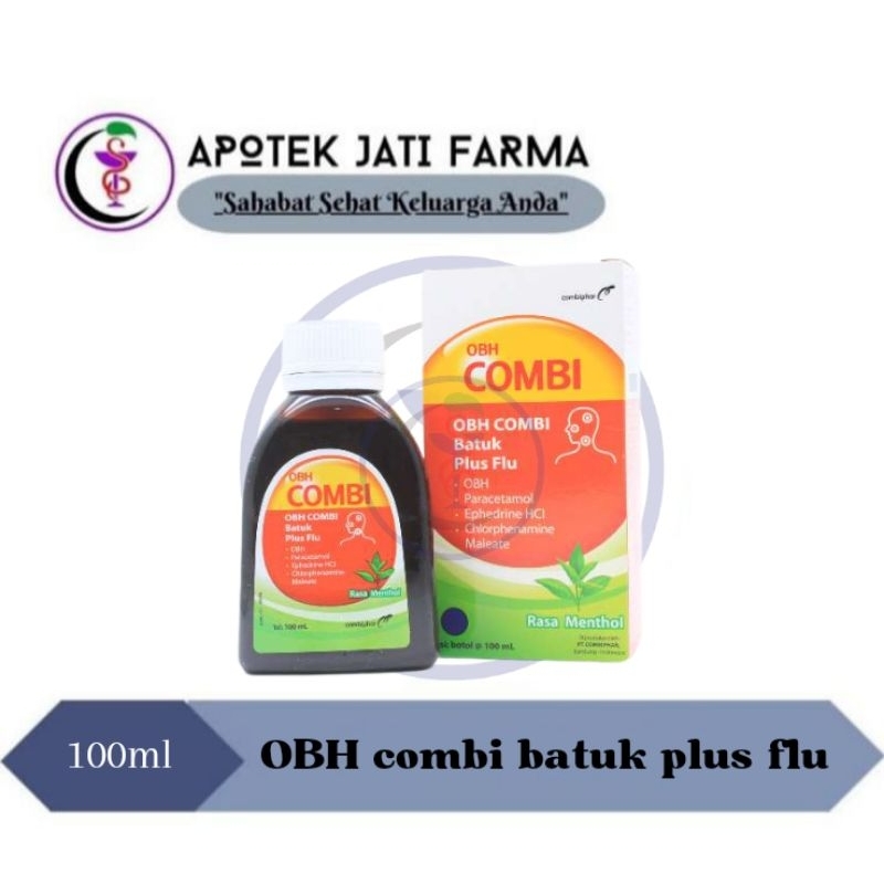 Jual OBH combi batuk plus flu 100ml | Shopee Indonesia
