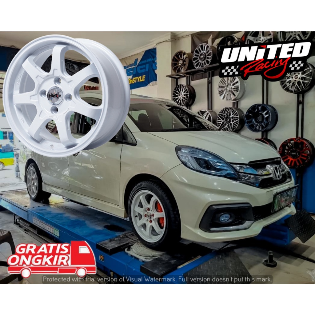 Jual VELG RACING RING 15 JDM STYLE RING 15 HSR BOROKO TJH WHITE 15 PELAK MOBILIO | Shopee Indonesia