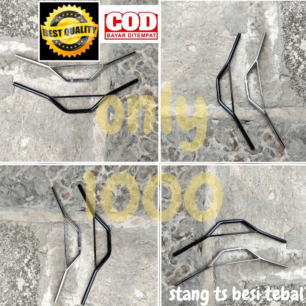 Jual STANG TS125 BESI TEBAL KEMUDI TS JADUL 125 TRAIL SUPERMOTO ...