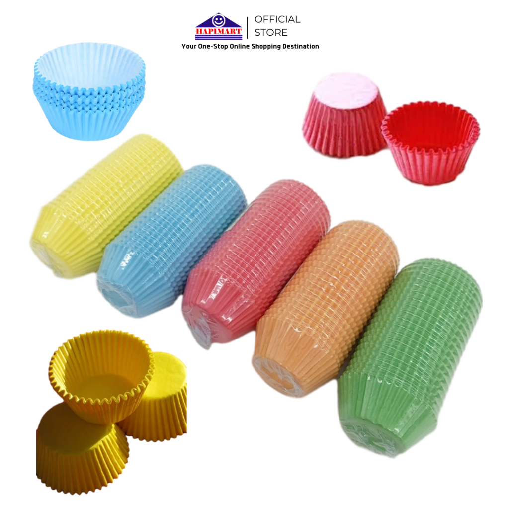 Jual Paper Cup Muffin 500 PCS/Kertas Alas Roti Kue 9 CM Anti Lengket ...