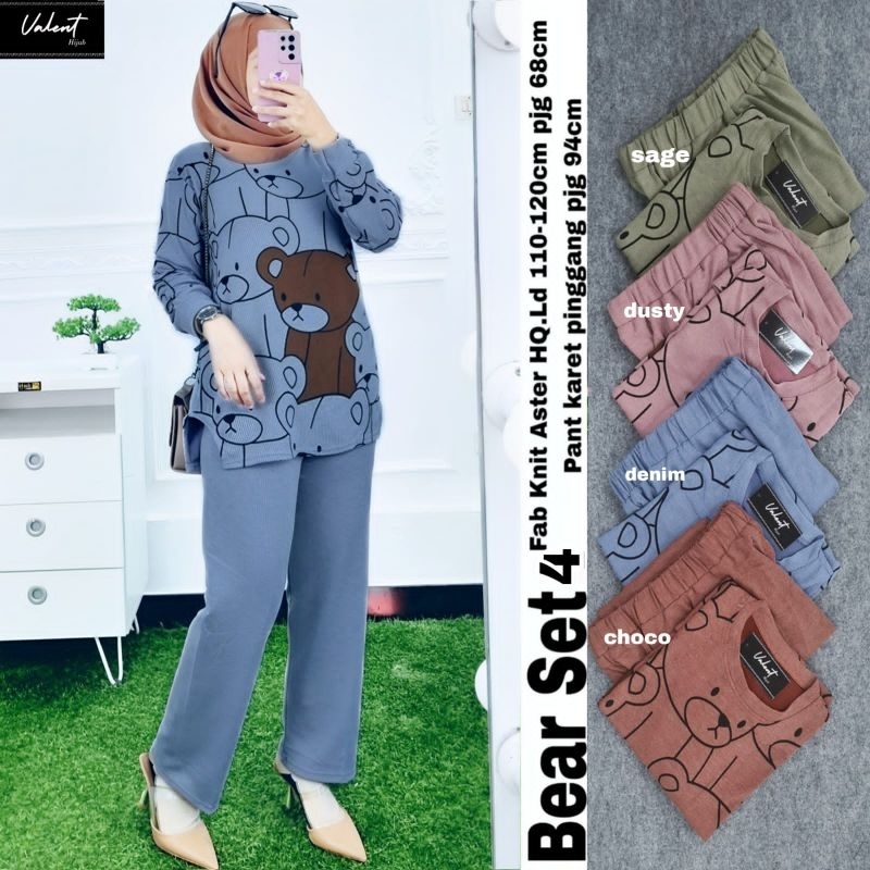 Jual BEAR SET //HUSNA SET (husna) valent | Shopee Indonesia