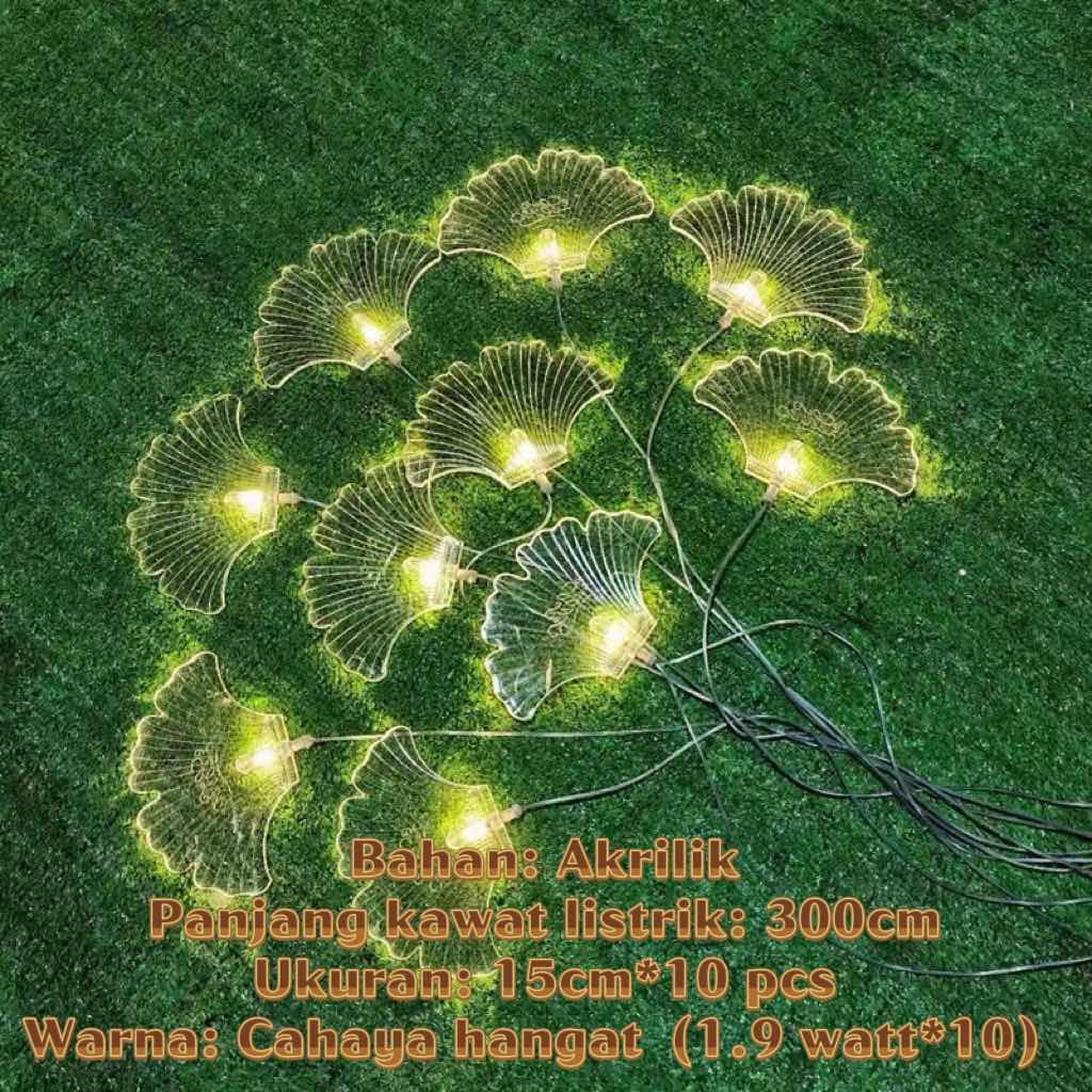 Jual Lampu Dandelion Akrilik 1 Set Isi 10 Led Lampu Pernikahan ...