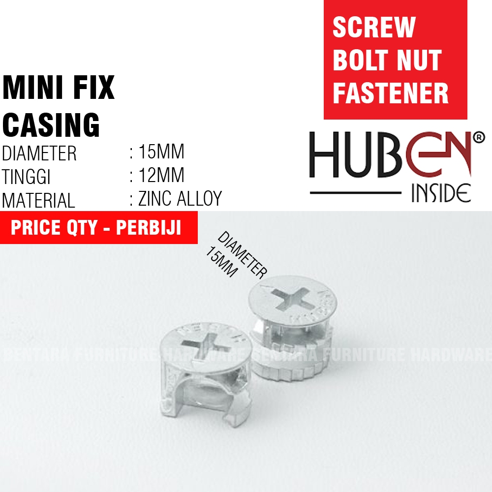 Jual HUBEN MF-15G MINIFIX CASING KNOCKDOWN | Shopee Indonesia