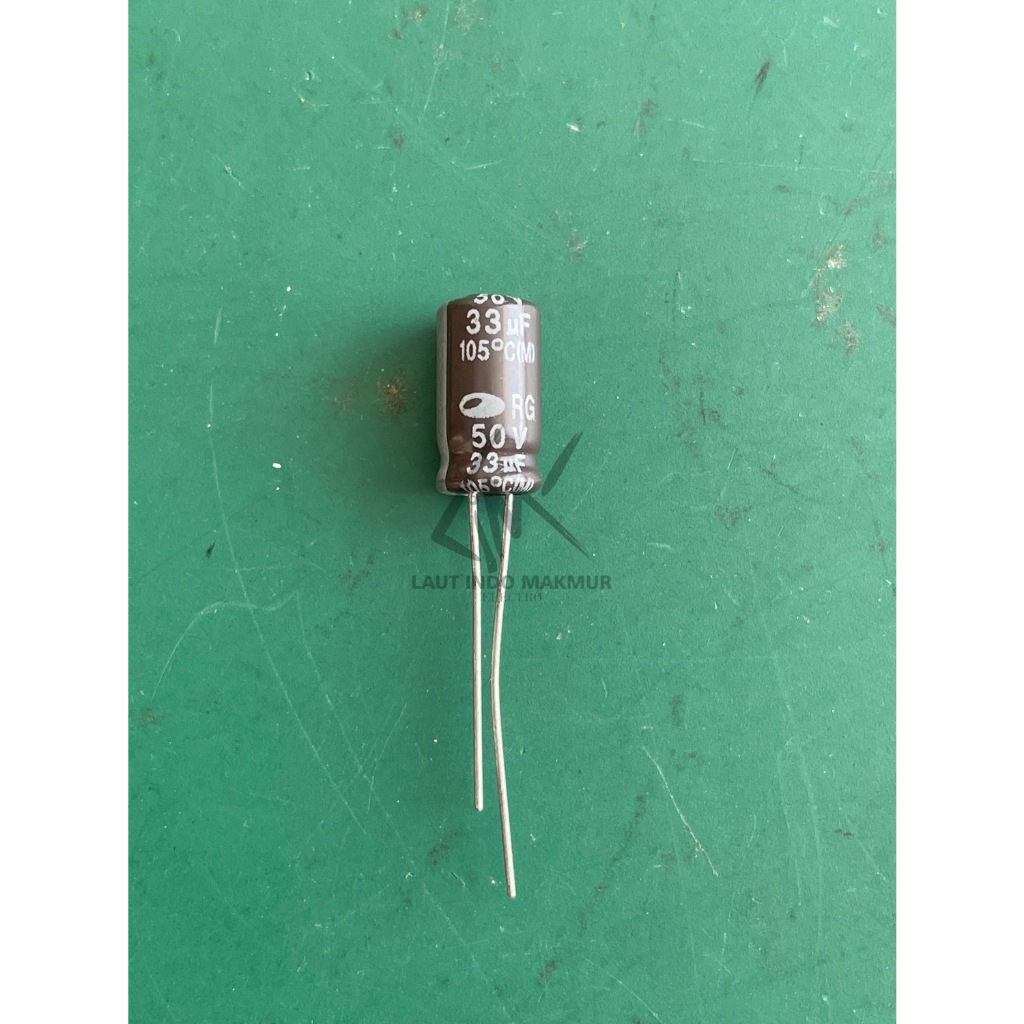 Jual 10 BUAH ELCO 33UF 50V KAPASITOR CAPACITOR ELCO KAPASITOR ELKO 33 UF 50VOLT | Shopee Indonesia