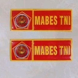 Jual Stiker Embos Timbul Logo PLAT NO MABES TNI Sepasang | Shopee Indonesia