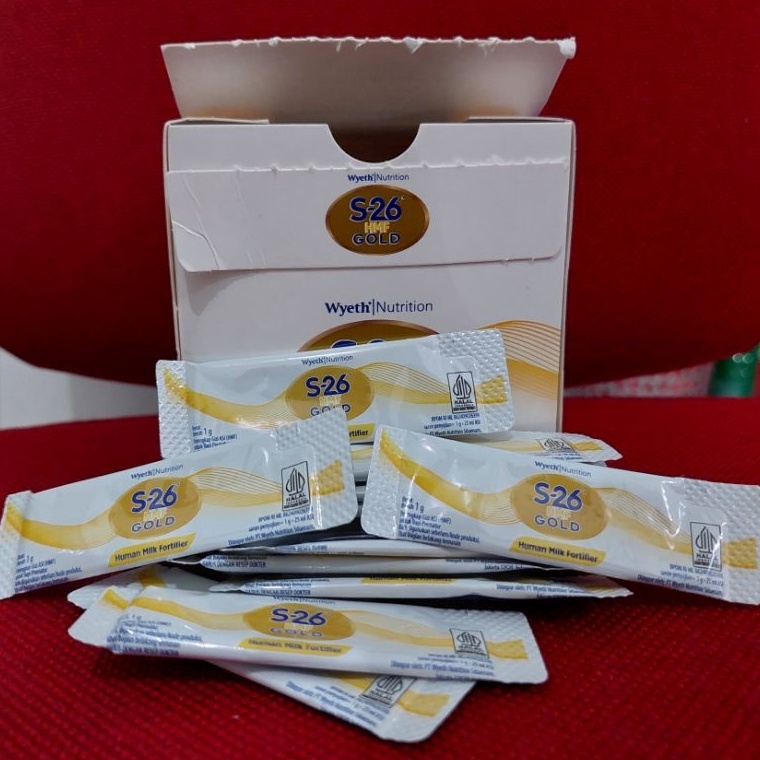 Jual LANGSUNG ORDER S26 HMF (Human Milk Fortifier) GOLD 72 Sachet per Box Mei 2025, pembelian 1 ...