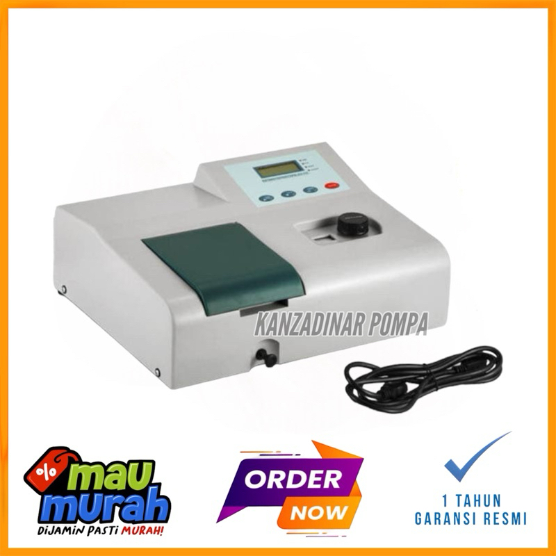 Jual Visible Spectrophotometer 721 Spektrofotometer 6nm Tungsten ...
