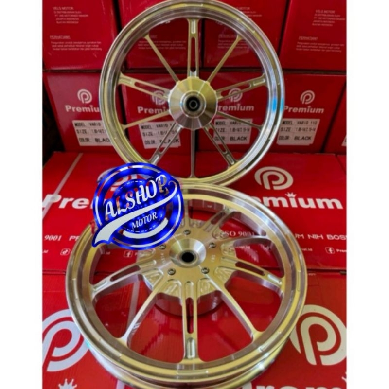 Jual VELG RACING PREMIUM VD VND VARIO 110 SCOOPY BEAT GENIO VARIO 125 150 VARI 160 CBS PALANG 10 ...