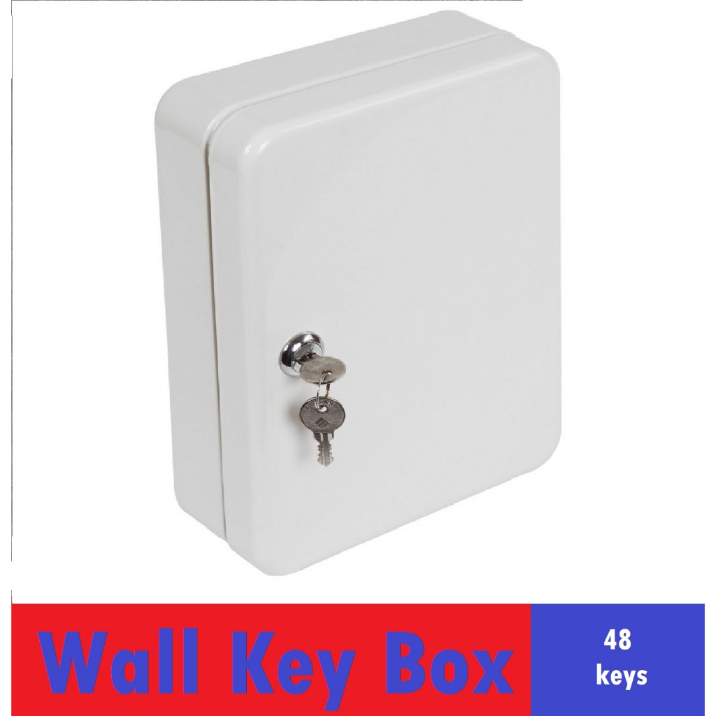 Jual Key Box 48 slot gantungan kunci dinding berdaya 48 gantungan kunci ...