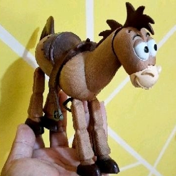 Jual Figure Kuda Toy Story Bullseye second condition no brand | Shopee ...