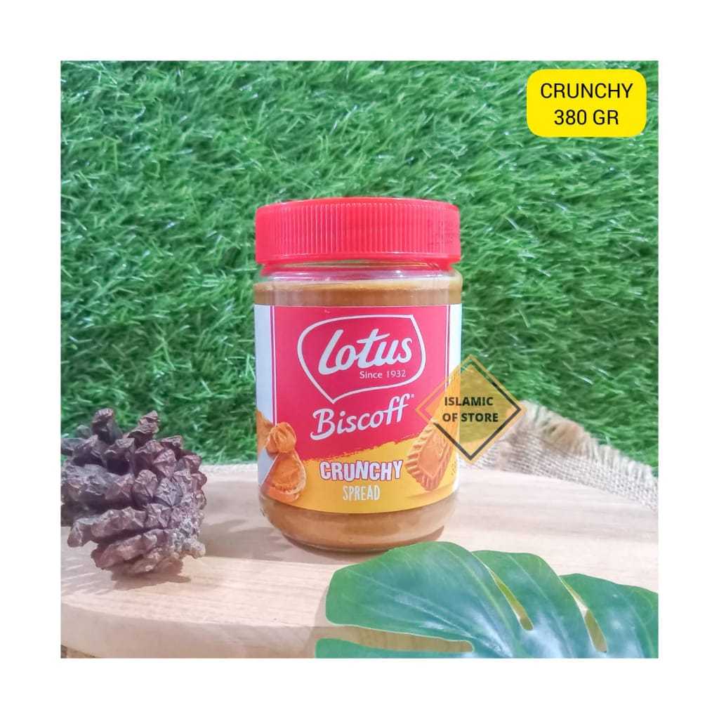 Jual Selai LOTUS BISCOFF Spread Crunchy 400/ 380 gr TERMURAH | Shopee ...