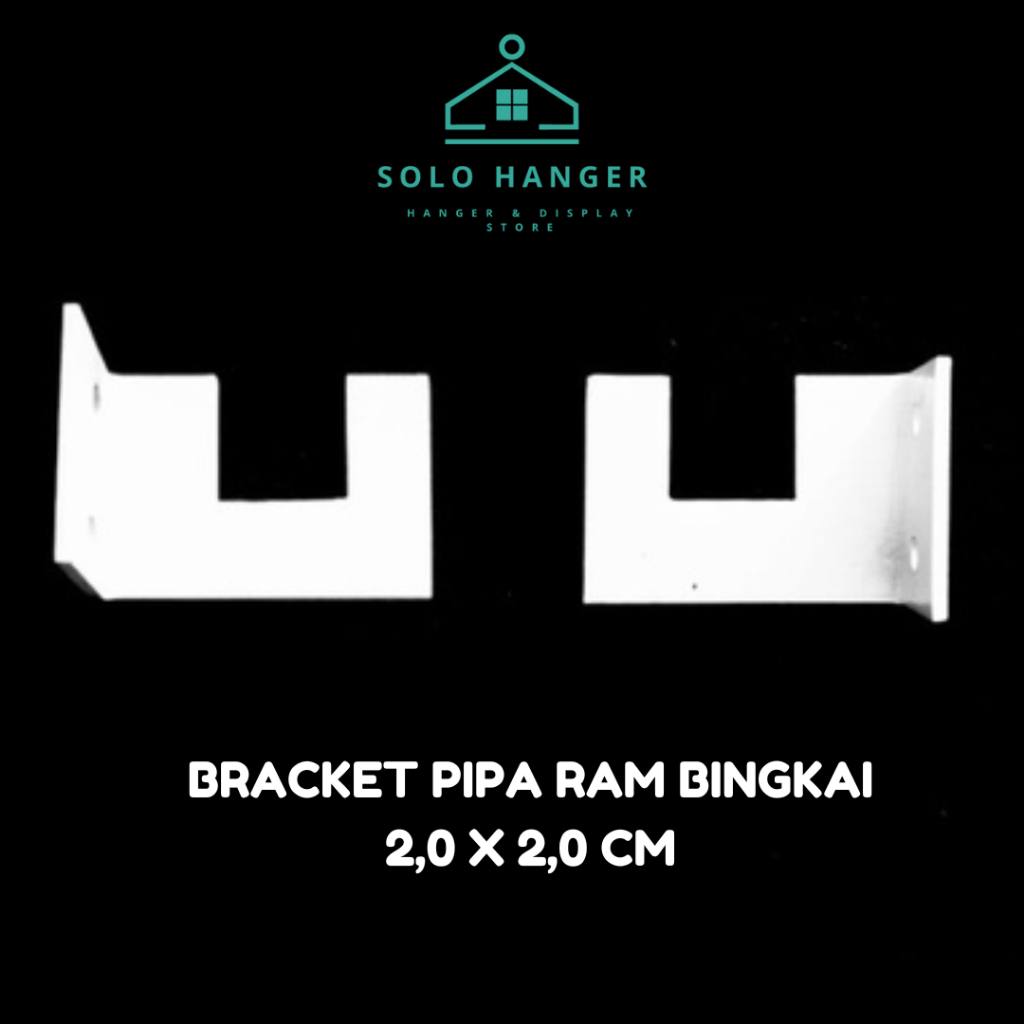 Jual BRACKET PIPA KOTAK 2,0 x 2,0 CM PUTIH DINDING TEMBOK | Shopee ...