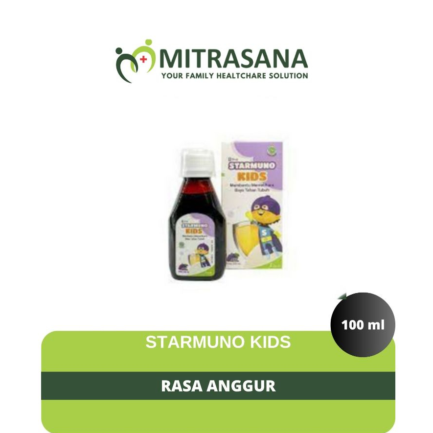 Jual Starmuno Kids 100 ml - Suplemen untuk Membantu Memelihara Daya ...