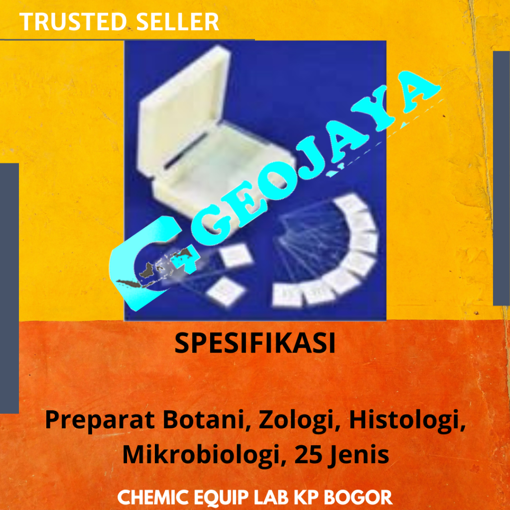 Jual Preparat Botani, Zologi, Histologi, Mikrobiologi, 25 Jenis ...