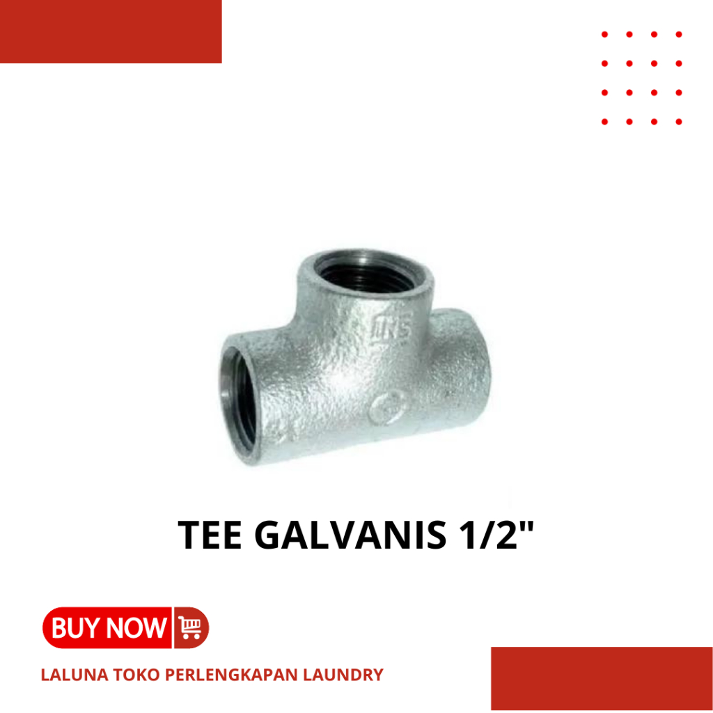 Jual Tee Galvanis ukuran 1/2" | Shopee Indonesia