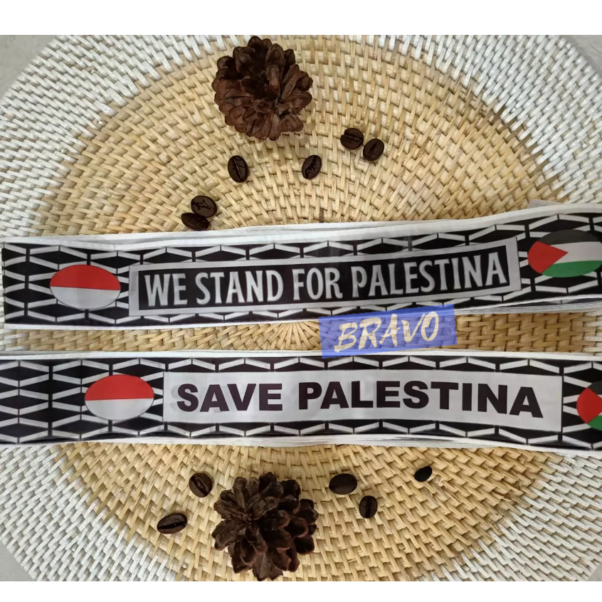 Jual IKAT KEPALA DAN IKAT LENGAN SAVE PALESTINE HEADBAND PALESTINE ...