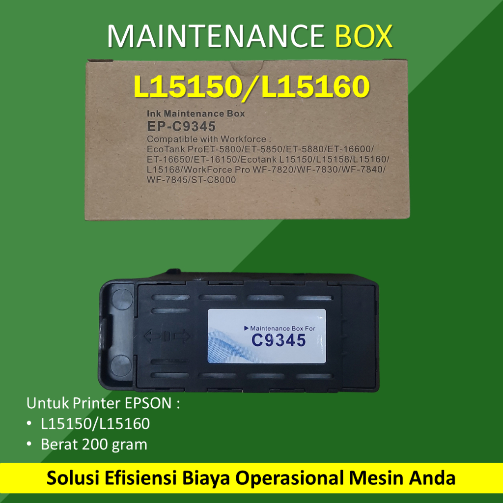 Jual Maintenance Box C9345 Printer L15150 L15160 | Shopee Indonesia