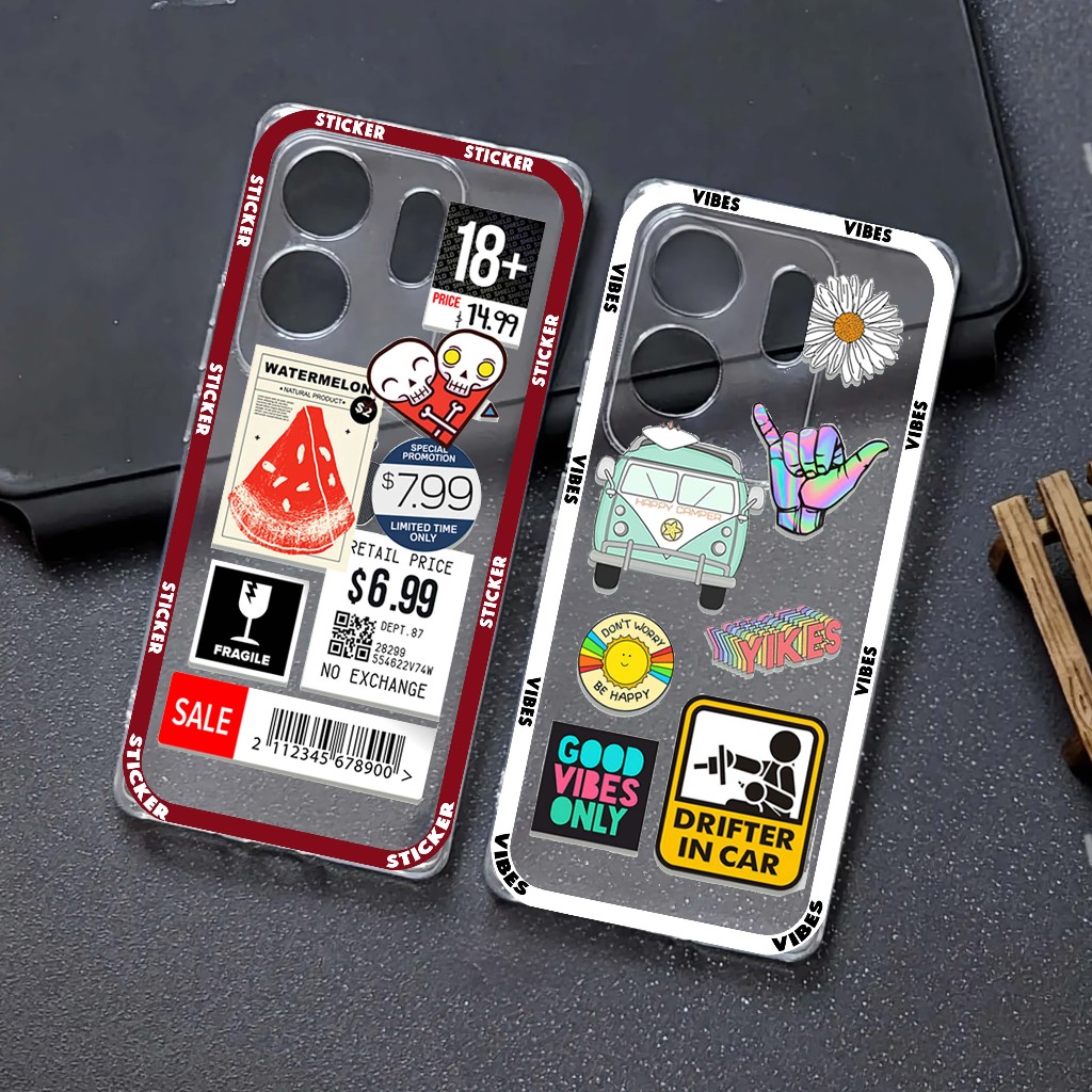 Jual DY-609 Case BENING INFINIX ZERO 30 4G MOTIF STICKER | Shopee Indonesia