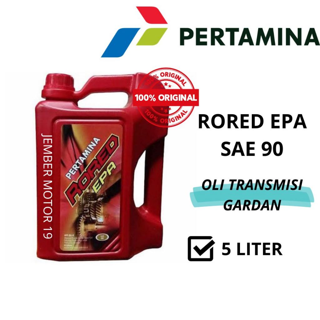 Jual OLI PERTAMINA/ OLI TRANSMISI GARDAN RORED EPA SAE 90 5 LITER | Shopee Indonesia