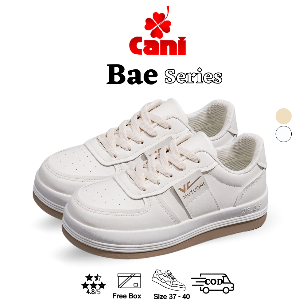 Jual Cani "Free Box" (Size 37 - 41) Bae Sepatu Sneakers Wanita Korea ...