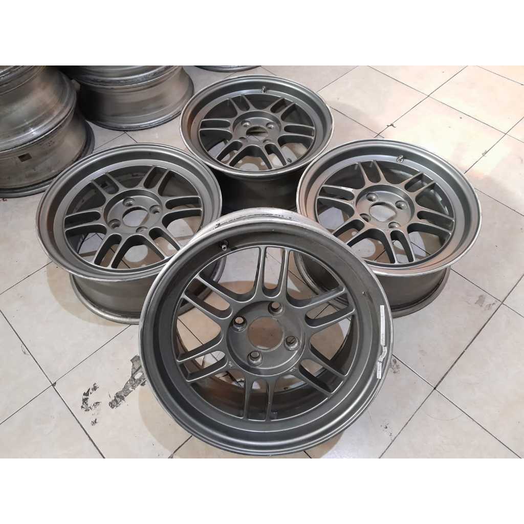 Jual VELG-PELEK SECOND RPF 1 RING 15X7 LUBANG 4X100 ET33 SILVER ...