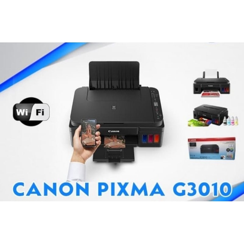 Jual ORIGINAL Canon PIXMA G3010 Wireless All-In-One Ink Tank Printer ...