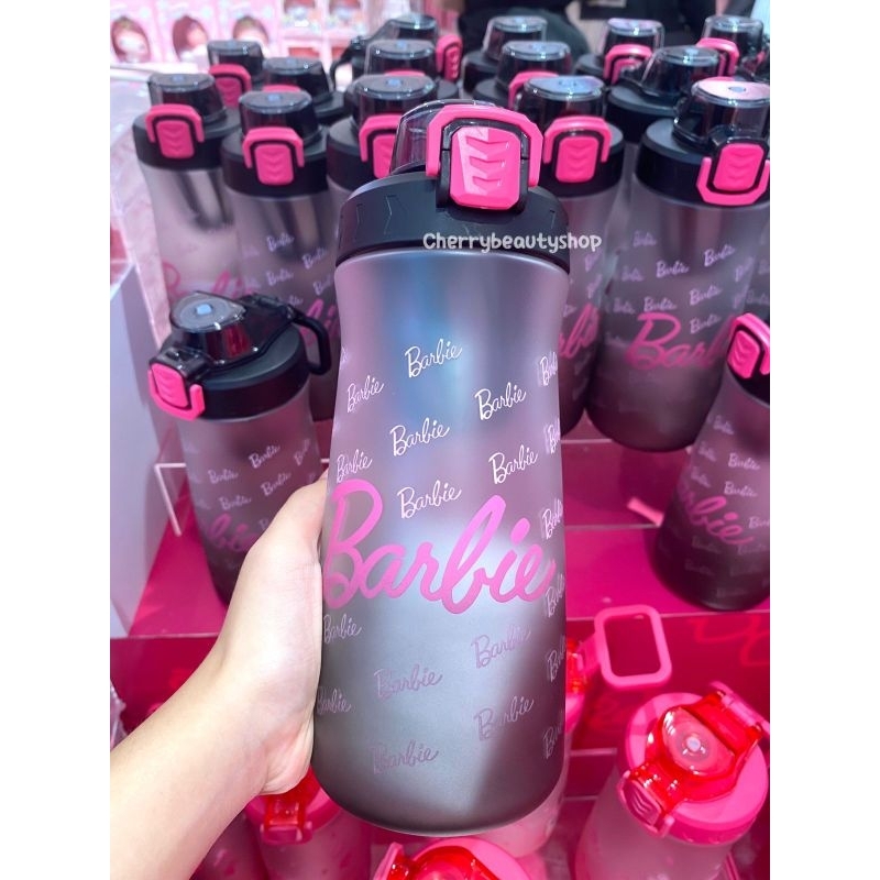 Jual Barbie x Miniso Tumbler Botol Minum Black 1,1Liter | Shopee Indonesia
