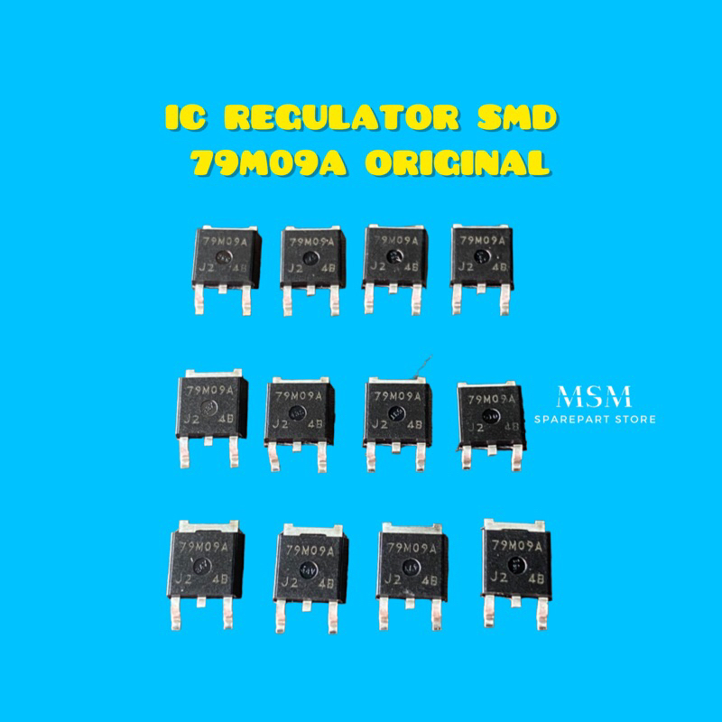 Jual IC REGULATOR SMD 79M09A ORIGINAL | Shopee Indonesia