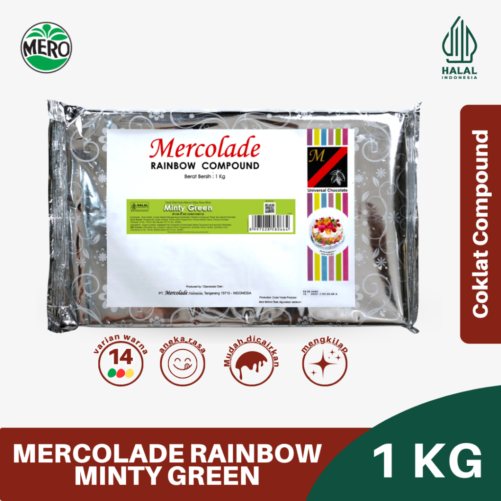 Jual Mercolade Rainbow 1 Kg | Shopee Indonesia