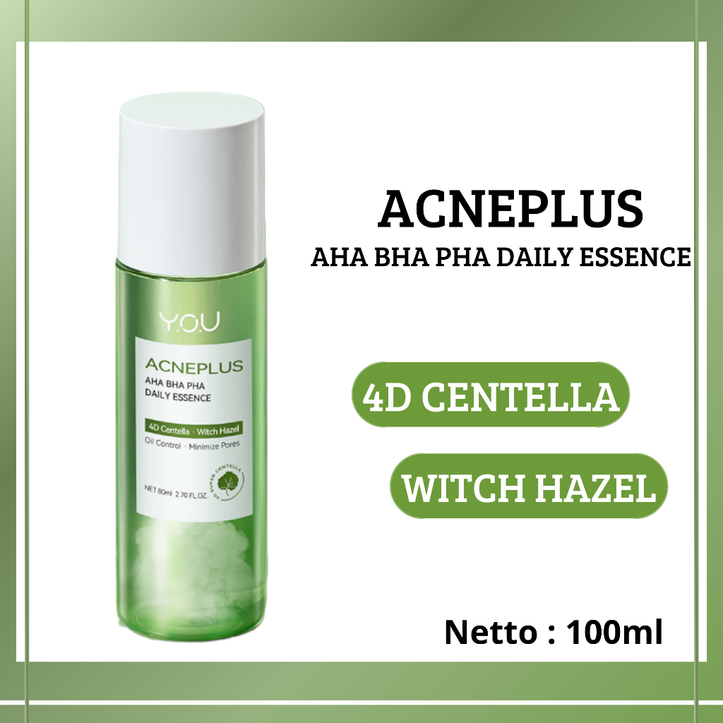 Jual You Acne Plus AHA BHA PHA Daily Essence 80ml / Acne Treatment ...