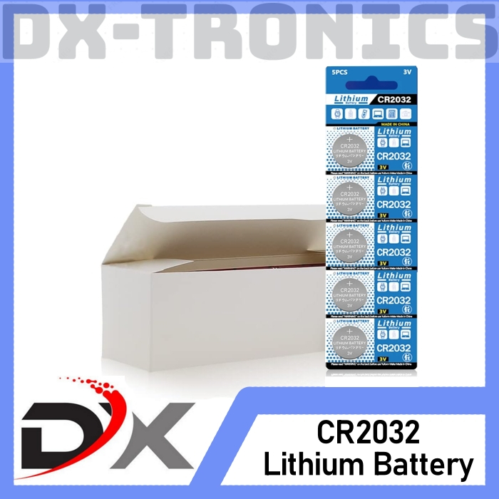 Jual Baterai CR2032 batre RTC Module, BIOS Battery 3V CR 2032 Lithium ...