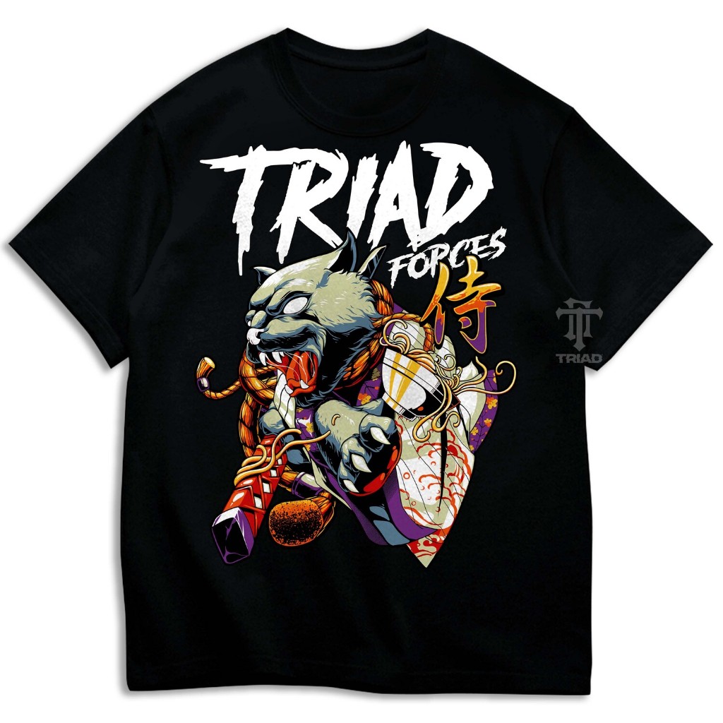 Jual TRIAD T shirt Special Series Glow In The Dark 2.3 - Kaos Cotton Combed 30s Baju Menyala ...