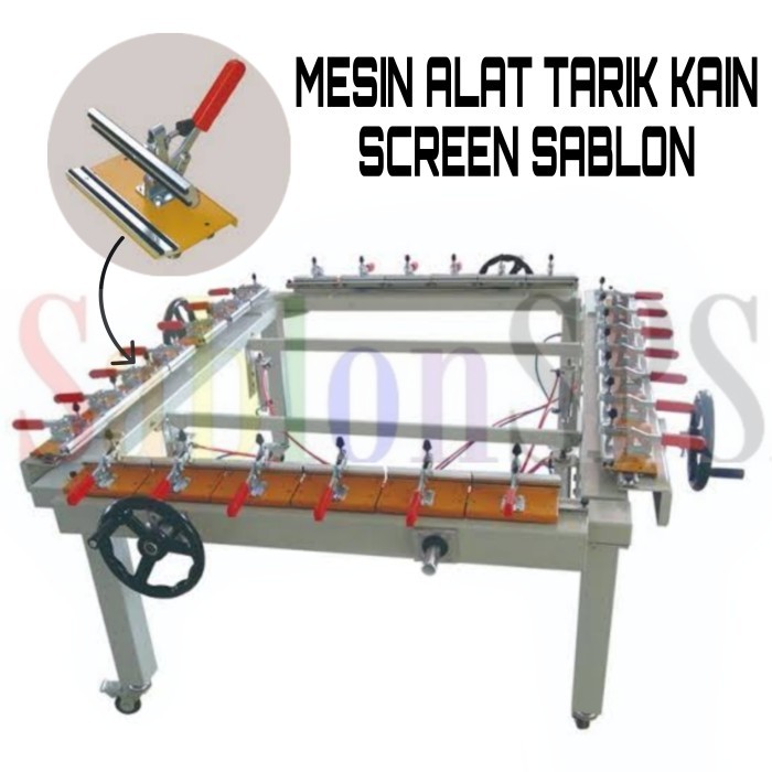 Jual MESIN ALAT TARIK KAIN SCREEN SABLON 120 X 150CM | Shopee Indonesia