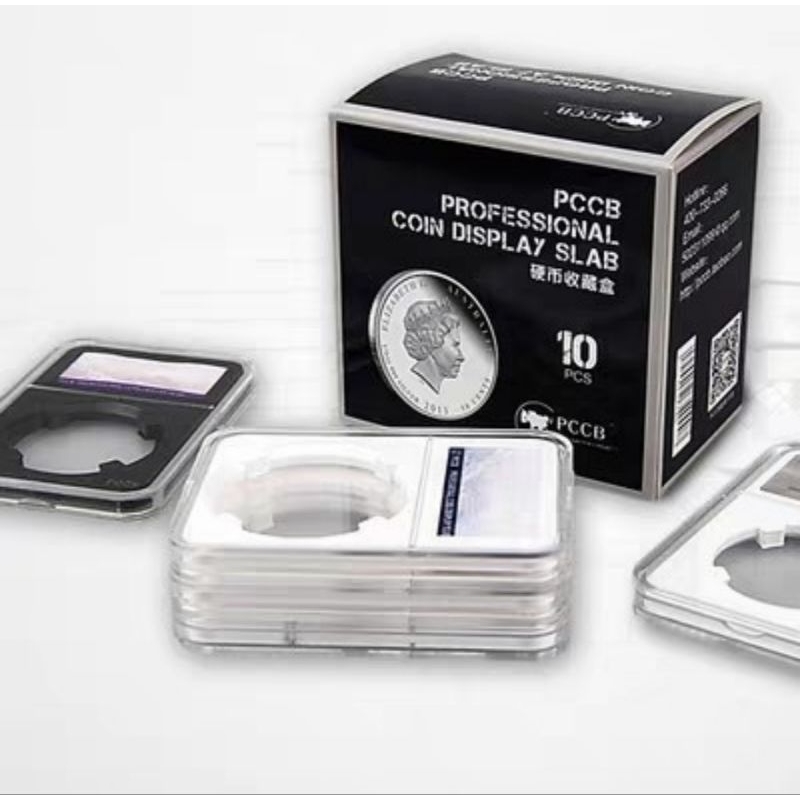 Jual Pelindung Koin Holder Slab PCCB Standard Model NGC 22 mm | Shopee ...