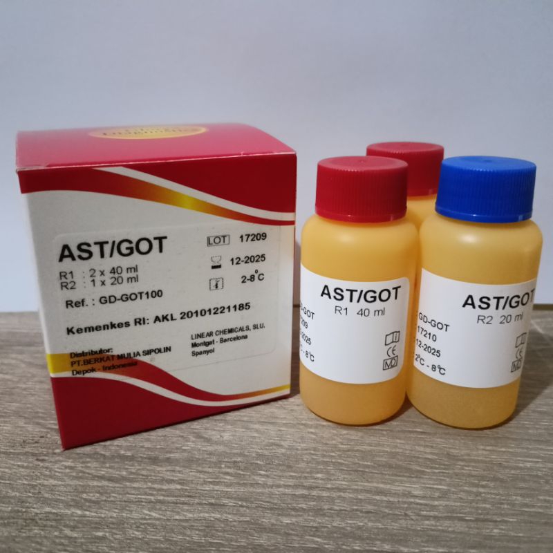 Jual Reagen AST/GOT - SGOT 2×50 ml Glory Diagnostics | Shopee Indonesia