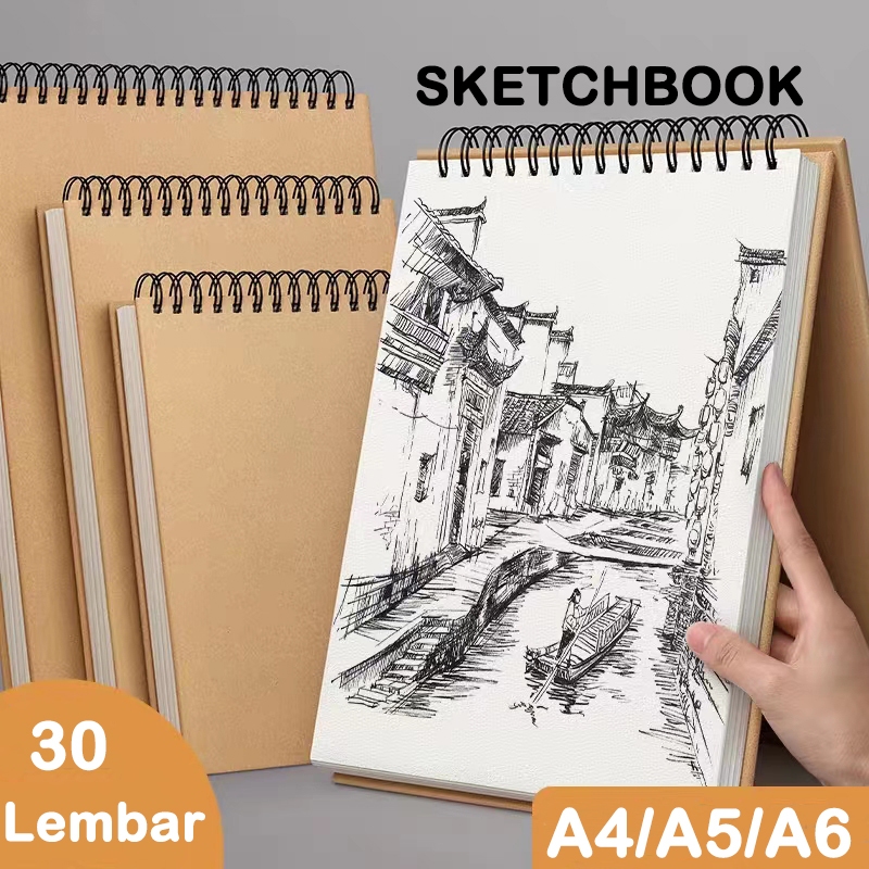 Jual BUKU SKETSA SKETCHBOOK Putih Sketsa Pensil /BUKU GAMBAR /buku ...