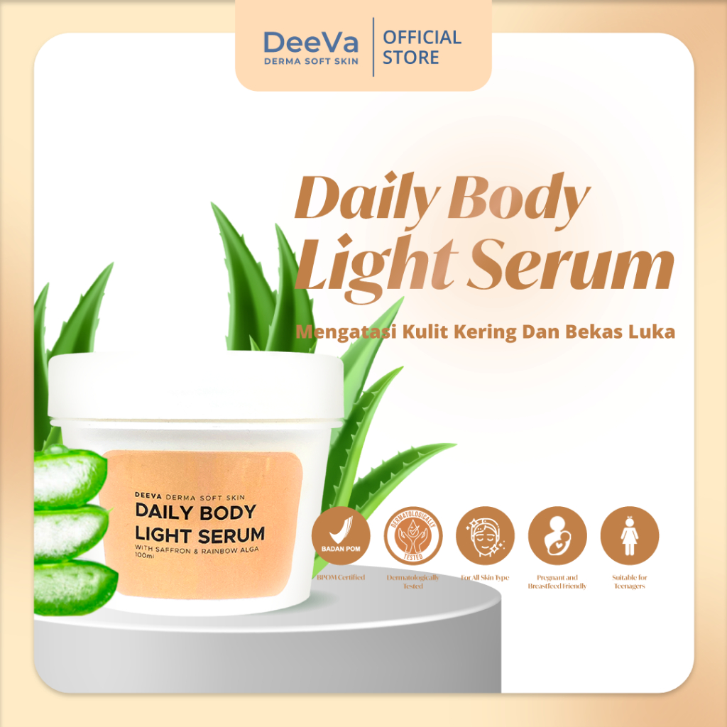 Jual DeeVa Derma Soft Skin - Daily Light Body Serum (melembapkan dan ...