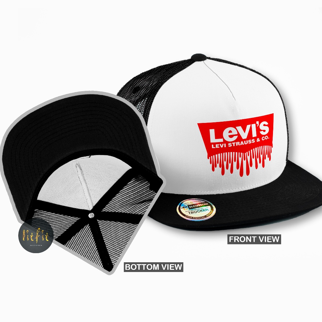 Jual Levi`s Snapback /Topi Desain /Topi Sablon /Topi Trucker /Topi ...