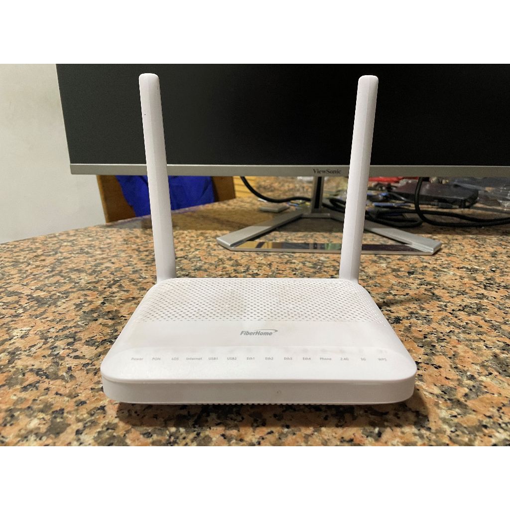 Jual wireless router gpon ont fiberhome hg6145d2 dualband 5ghz | Shopee ...