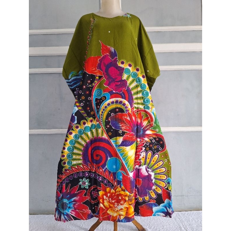 Jual Daster Kencana Ungu label ijo model Kalong/Lowo Ld 140cm Pb 110cm ...
