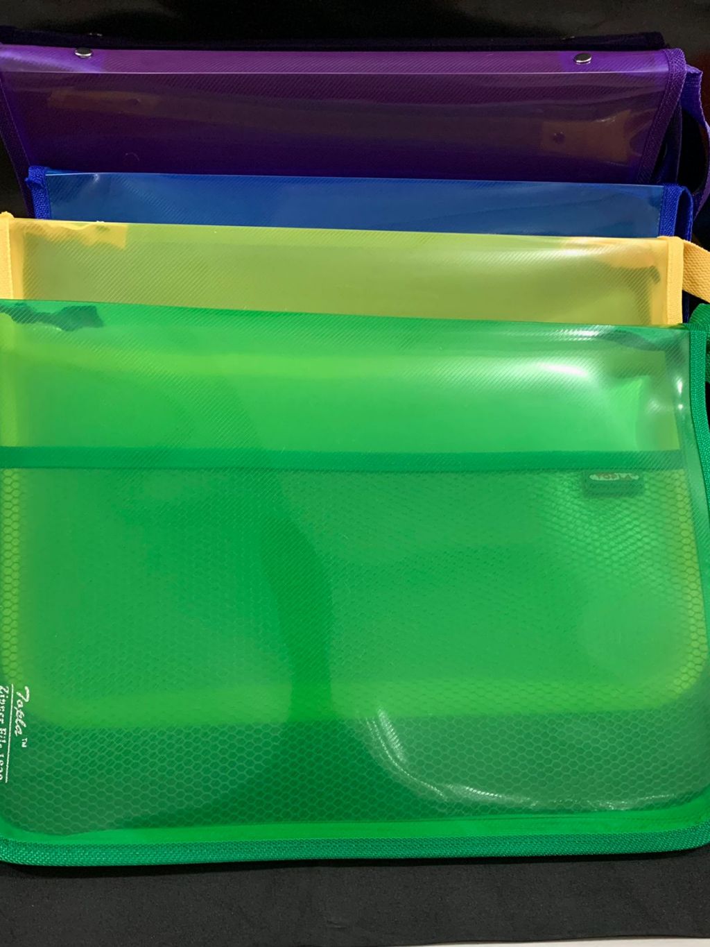 Jual Map Plastik Zipper Bag Resleting Folio Topla ZF 1828 - Zipper File ...