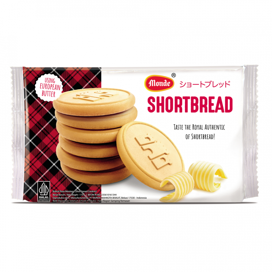 Jual Monde Shortbread Biskuit Rasa Mentega 115gram | Shopee Indonesia