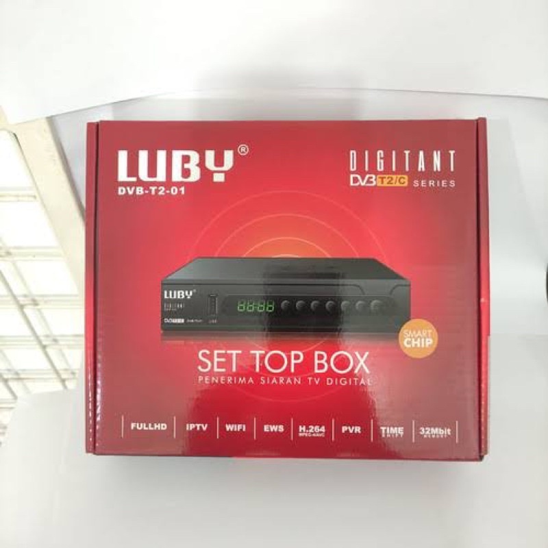 Jual TV BOX LUBY/set top box stb LUBY dvb t2 | Shopee Indonesia