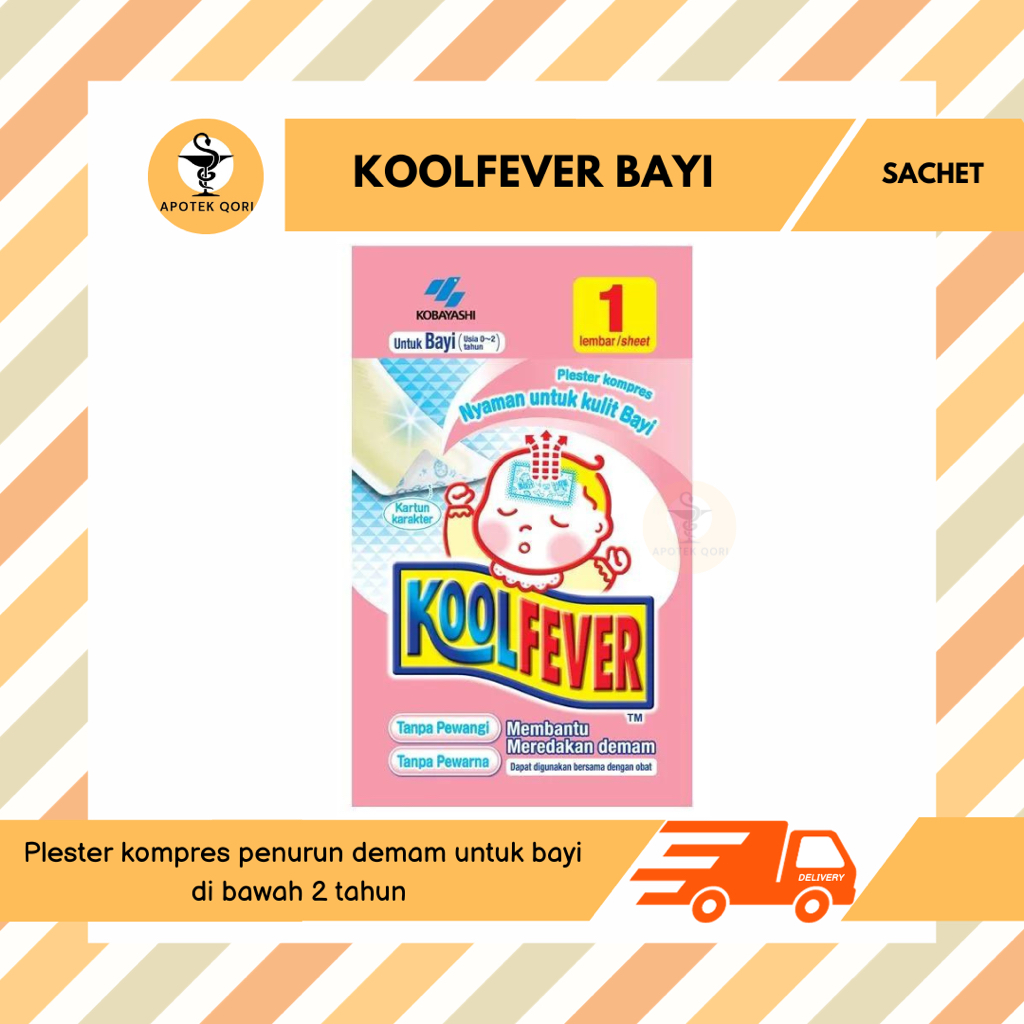 Jual KOOL FEVER BAYI/KOMPRES PENURUN DEMAM BAYI | Shopee Indonesia
