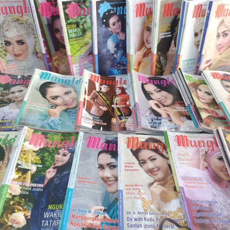 Jual Majalah Mangle Sunda 2015 s/d 2023 jika beli 5 bonus 1 | Shopee Indonesia