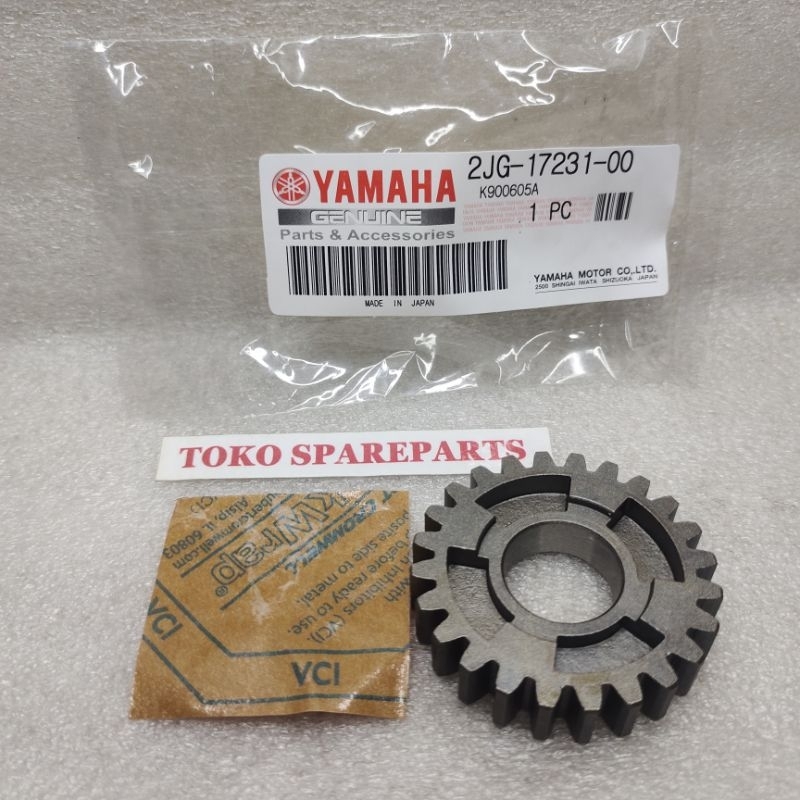 Jual 2JG-17231-00 Gear rasio Gigi 3RD Wheel Alfa F1ZR 24T Japan ...